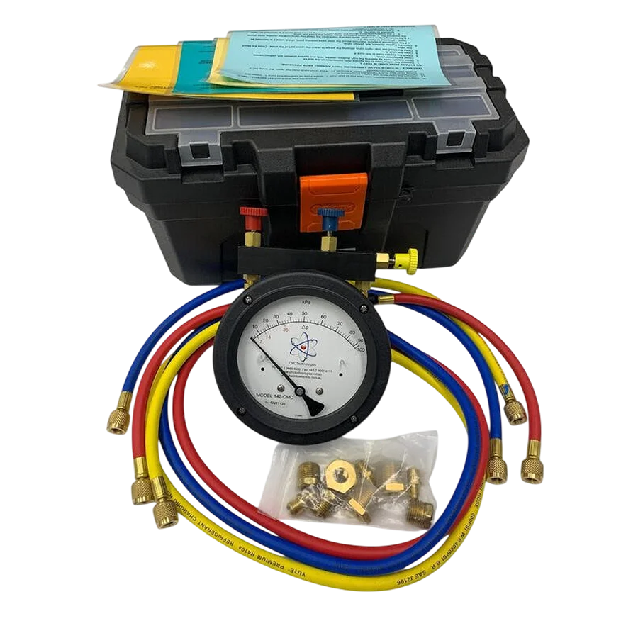 CMC 3-Valve Backflow Test Kit Complete 142-3-BFTKA